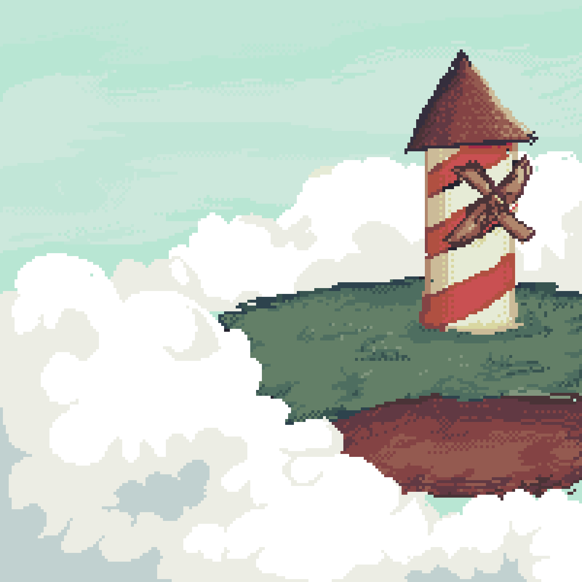 Pixilart - Windmill by SofixD20
