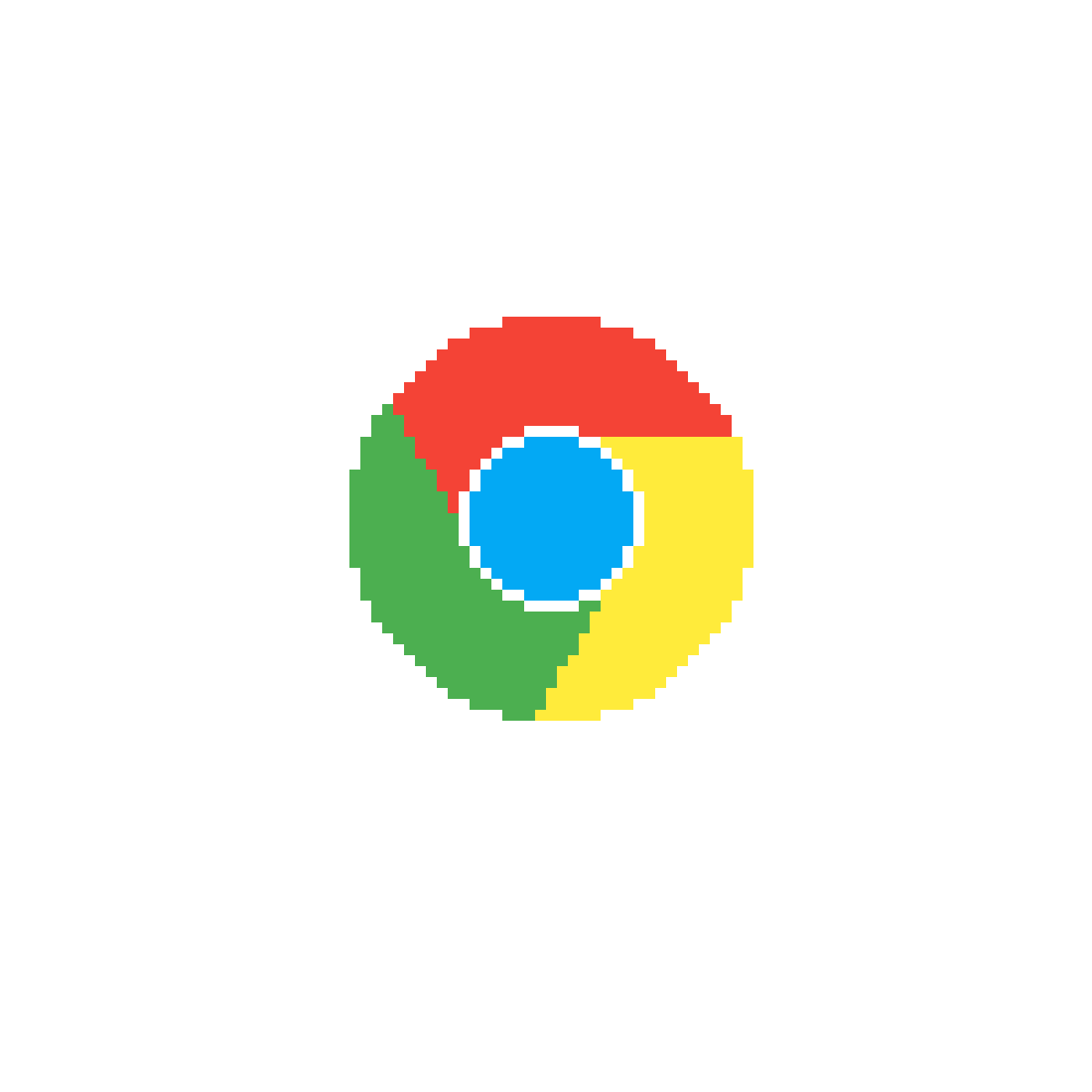 Pixilart - Chrome logo (Internet) by Logans-art