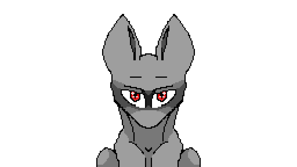 Pixilart - mlp base: the stare by Froxythewolf201