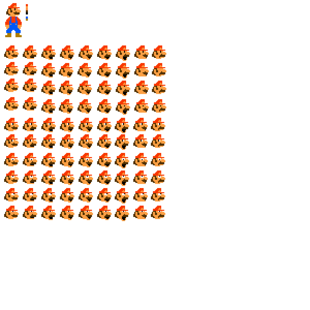 Pixilart - Realistic Mario Ref WIP 4 by The-Mario-Guy