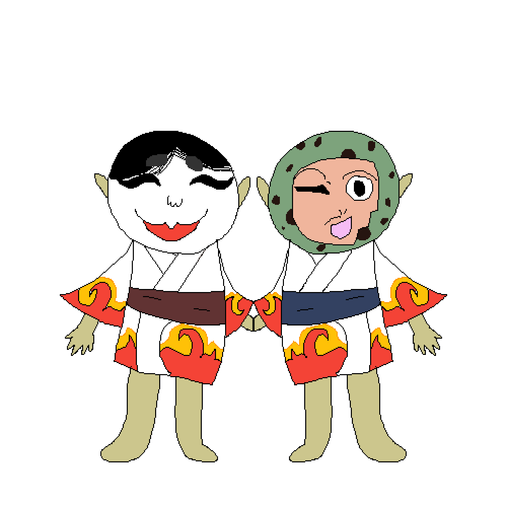 Pixilart - Kotetsu and Kotetsu! (Yes they have the same name.) by mvoodie