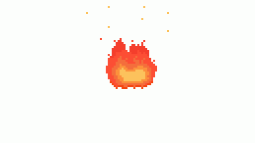 Pixilart - Fire Test 1 by Pixel2D