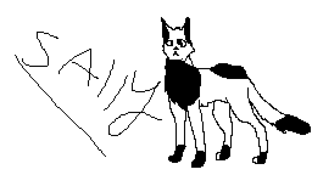 Editing Sprite Cat Templante - Free online pixel art drawing tool ...