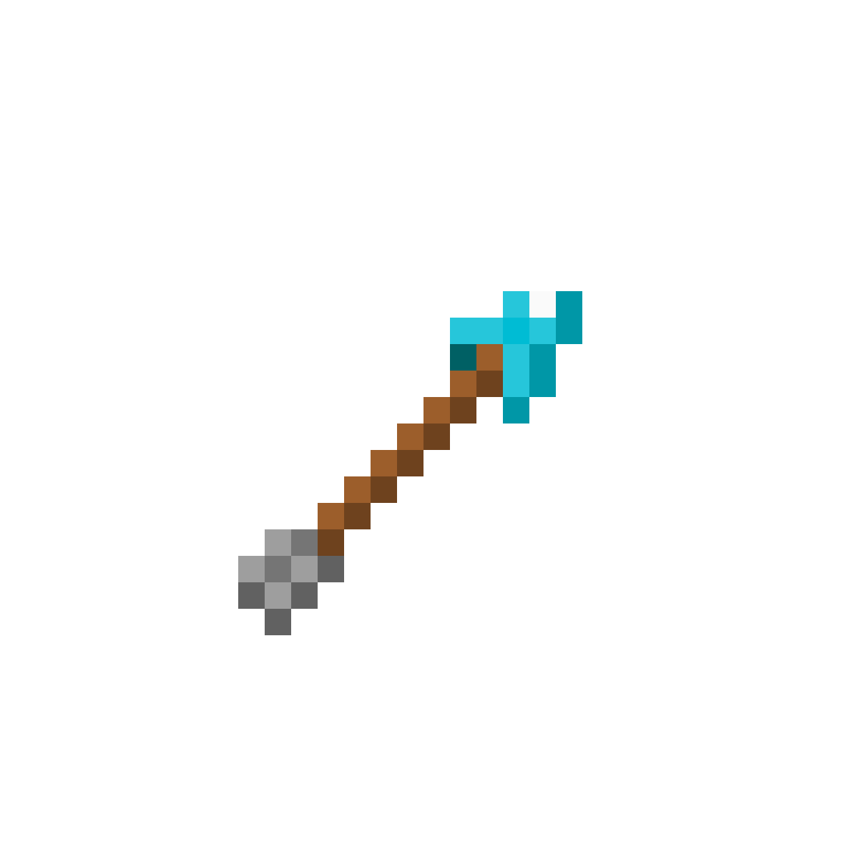 Pixilart - diamond tipped arrow by Minecrafty