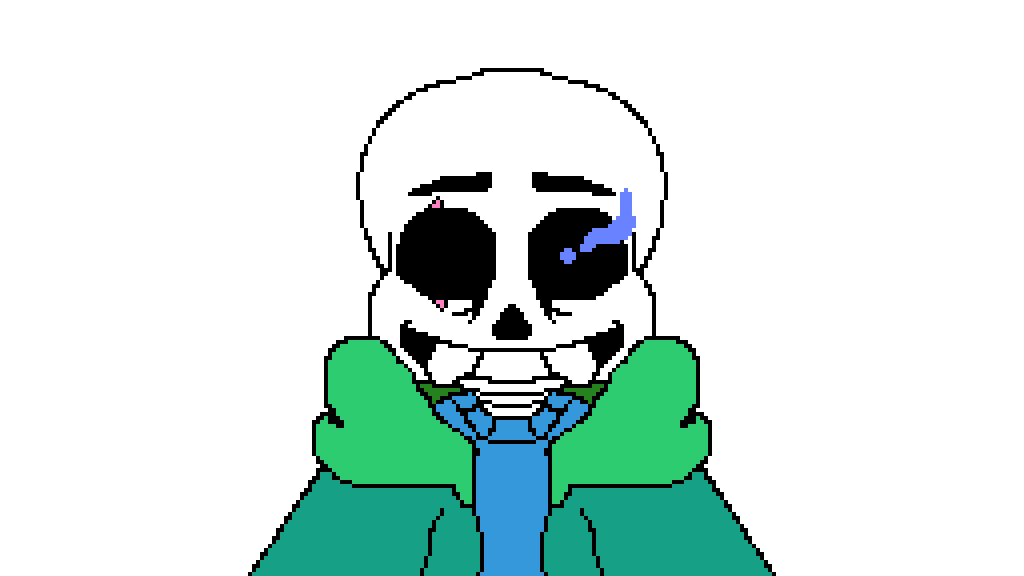 Pixilart - Strong!Sans by Foxy2409