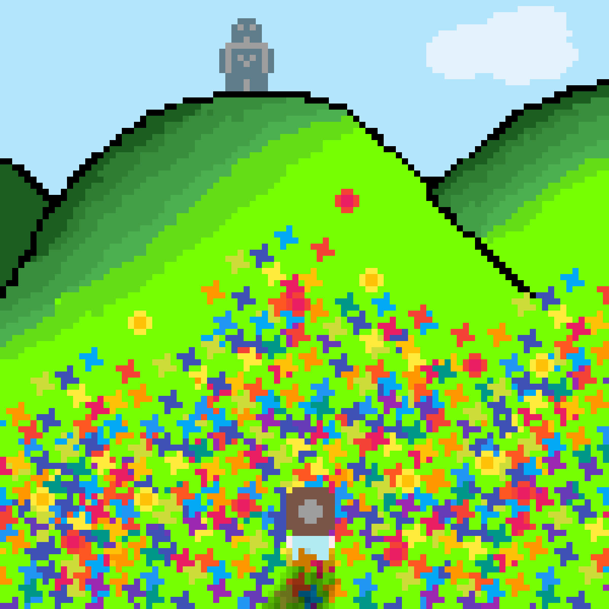 Pixilart - statue by pixi