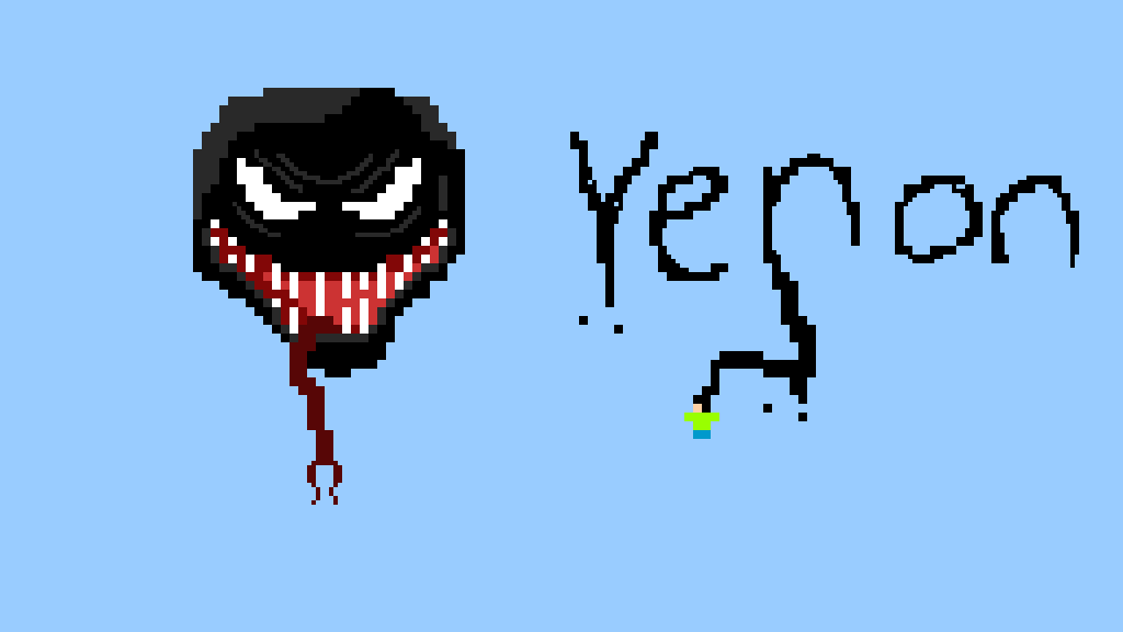 Editing venom - Free online pixel art drawing tool - Pixilart