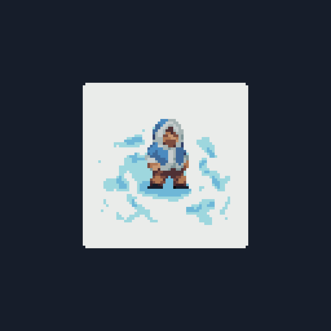 Pixilart - Cold Snow Guy by wade028