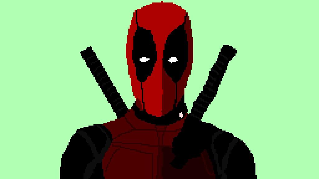 Pixilart - DeadPool by HR13draws