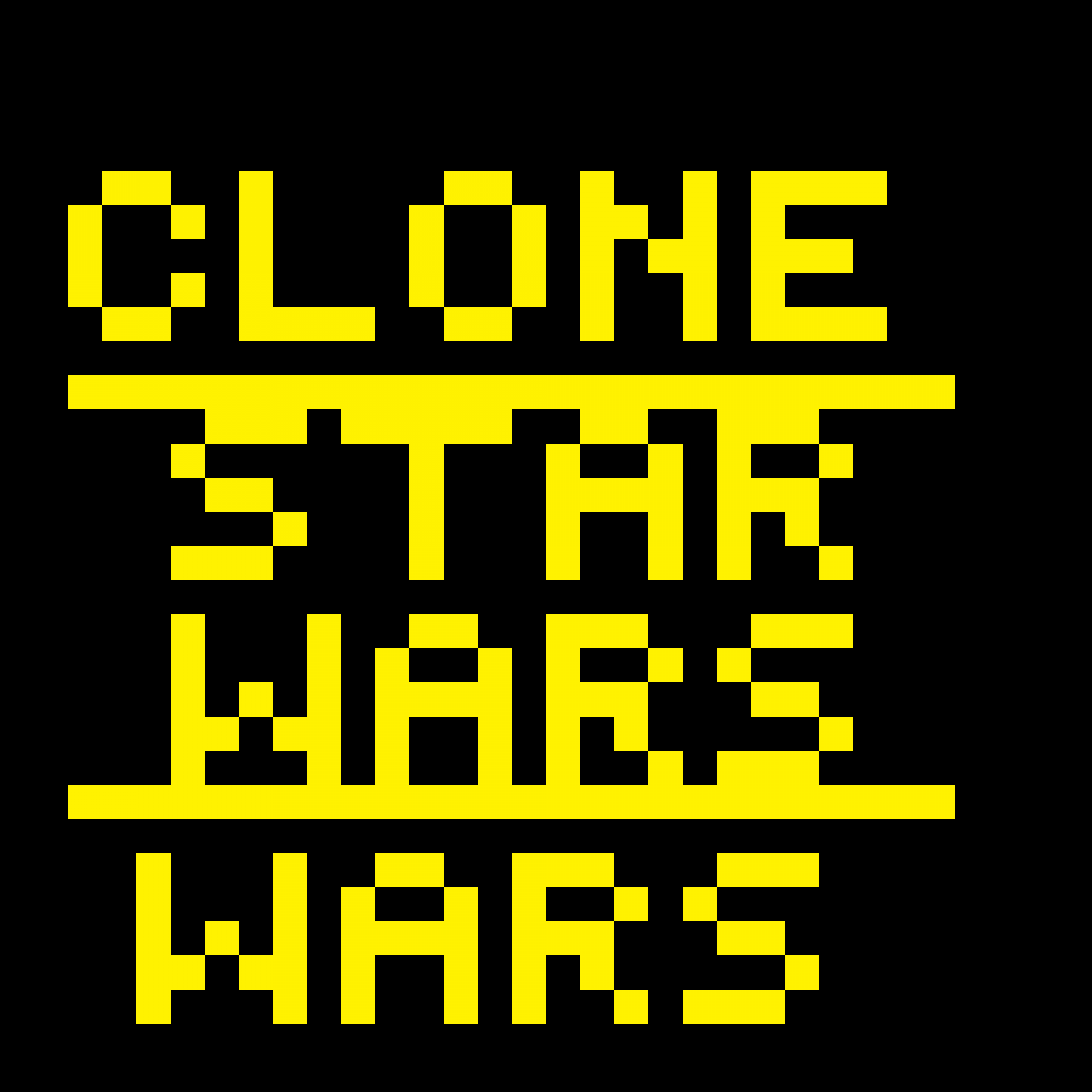 Pixilart - Star wars the clone wars by MegaCharizard23
