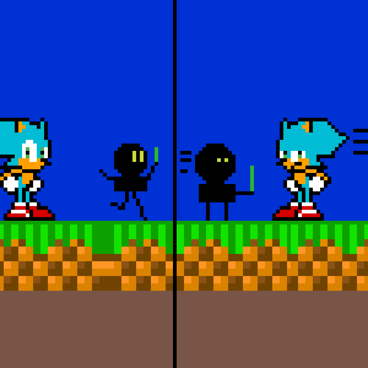 Pixilart - Pixel Tropes: Flash step by Garfpixelfield