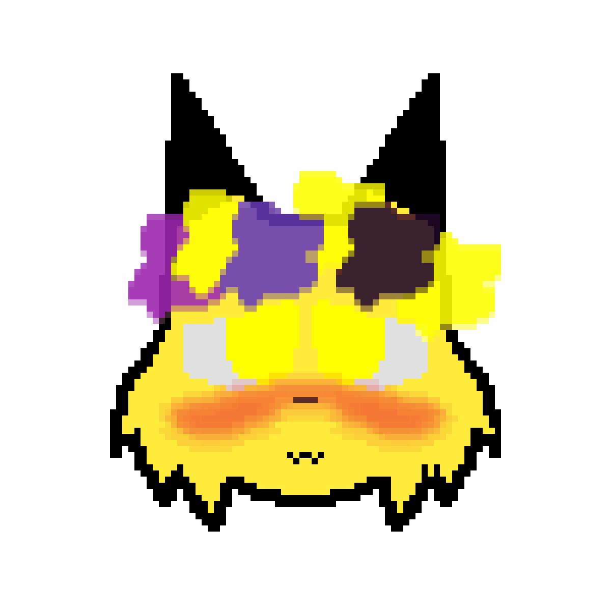 Pixilart - pika *flower crown* by PikaRaika
