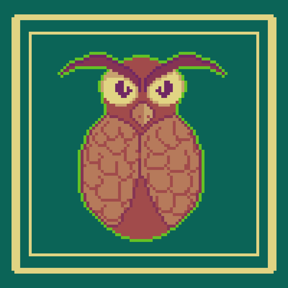 Pixilart - Pixel Owl 1 by Imahika