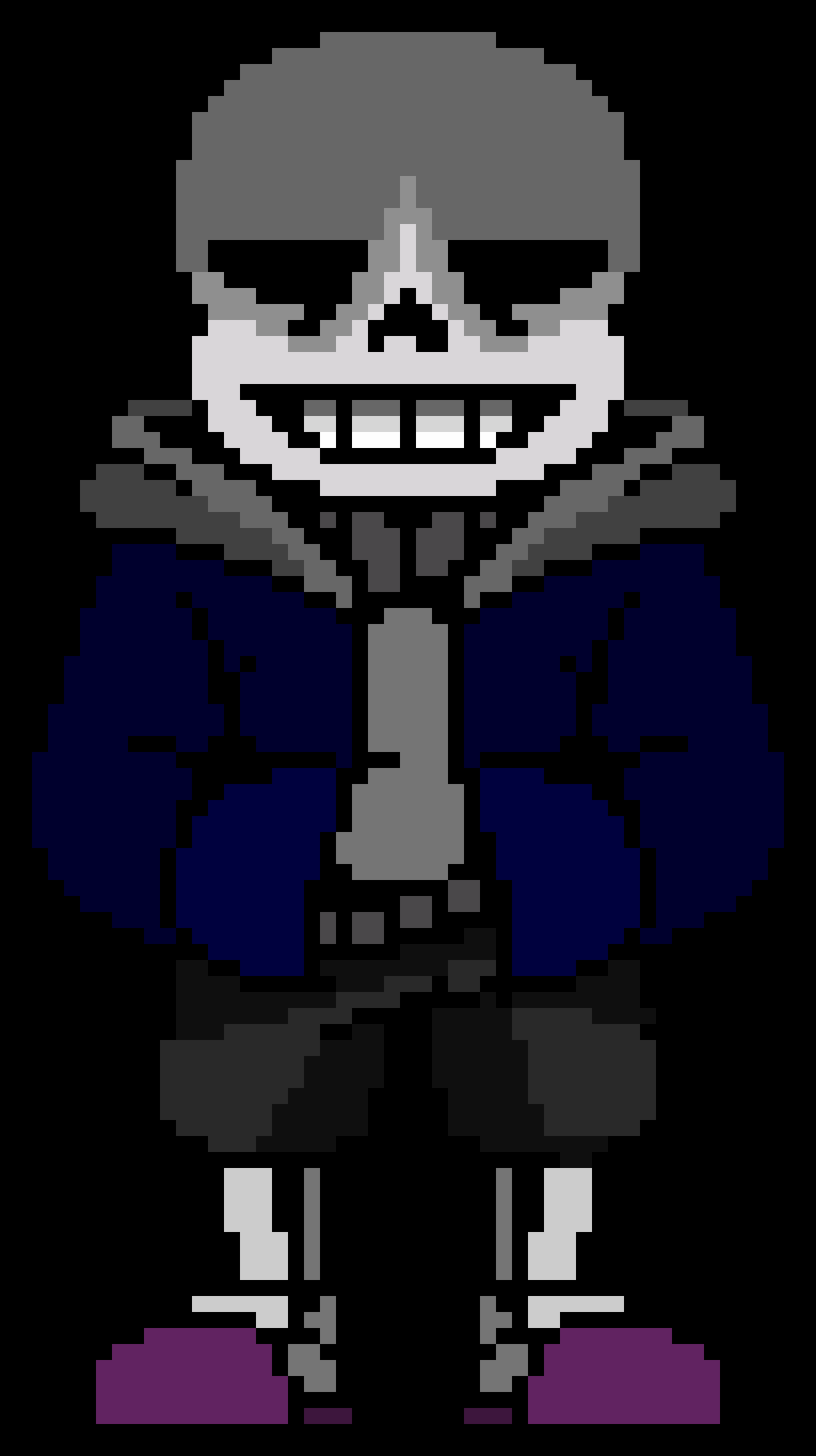 Pixilart - SANS lastbreath by Glitched-artist