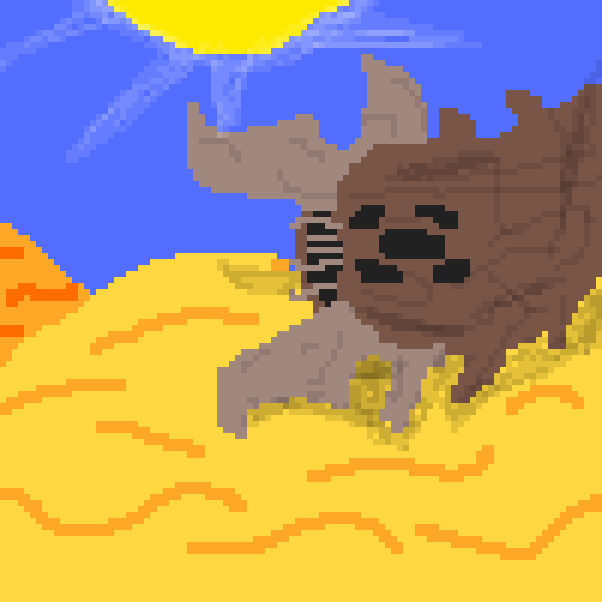 Pixilart - The Desert Scourge by DoomHermit