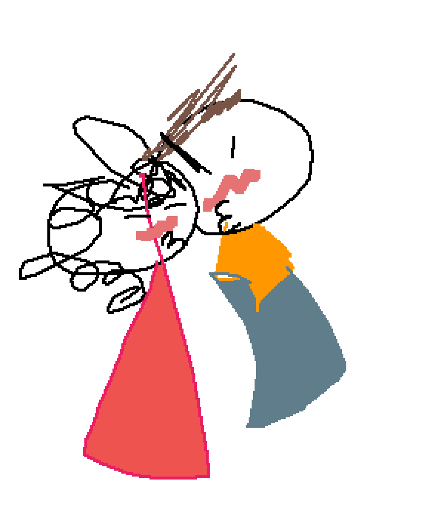 Pixilart - king x oc by Hatchi