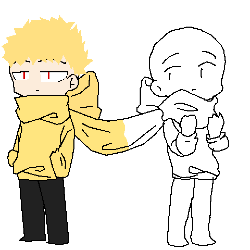 Pixilart - Kacchan x by Blankboi