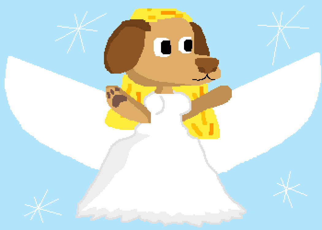 Pixilart - Snow Dog by Master-Ducky