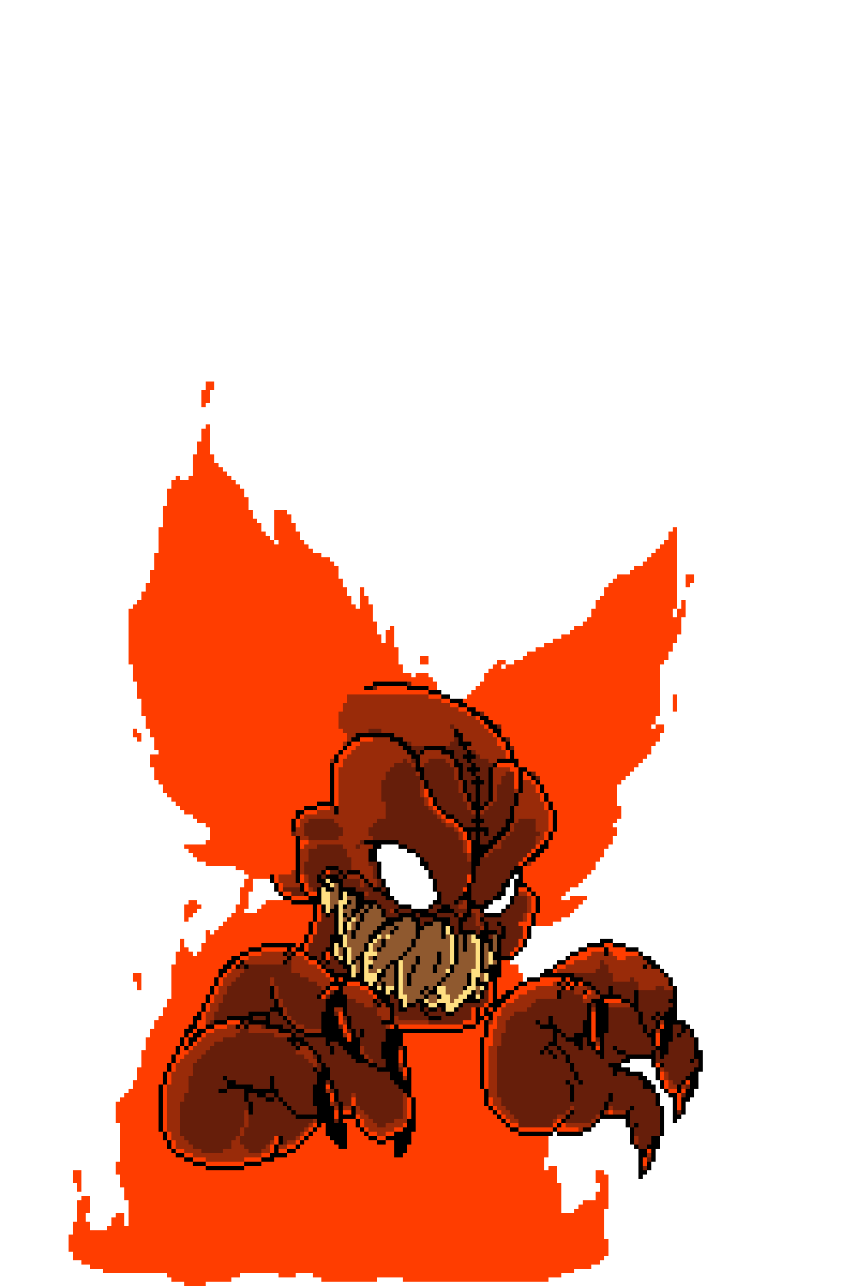 Pixilart - Demon Tricky idle by I-cant-draw-E