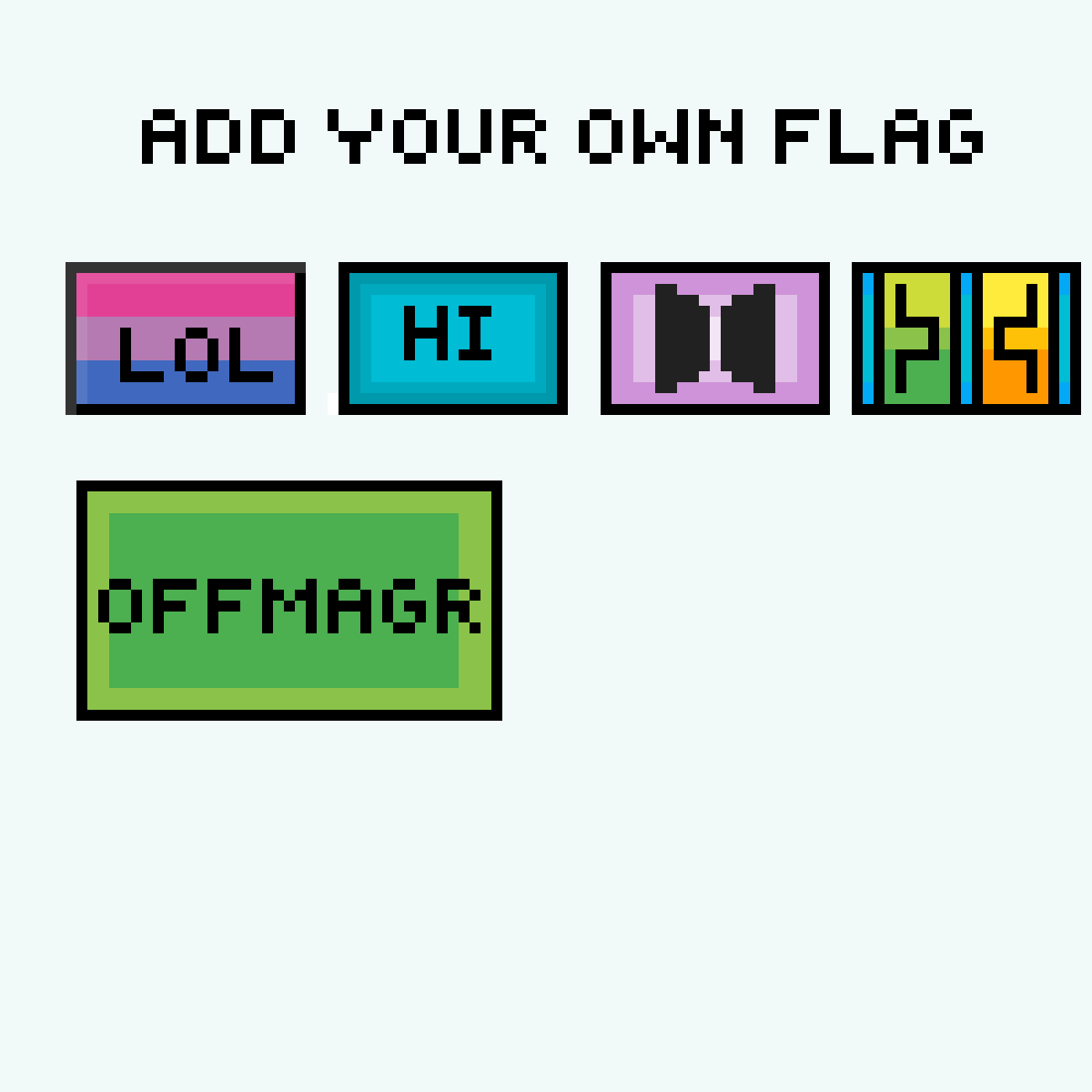 Editing Flags - Free online pixel art drawing tool - Pixilart