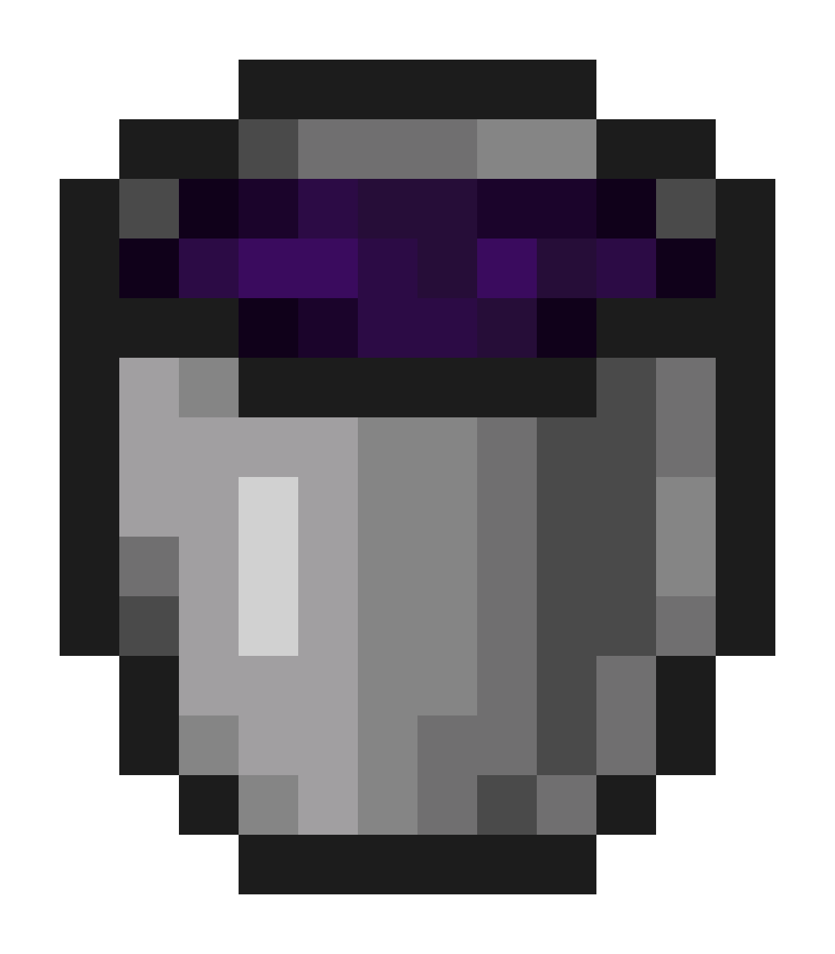 Pixilart - Minecraft Obsidian Bucket by SourStew47