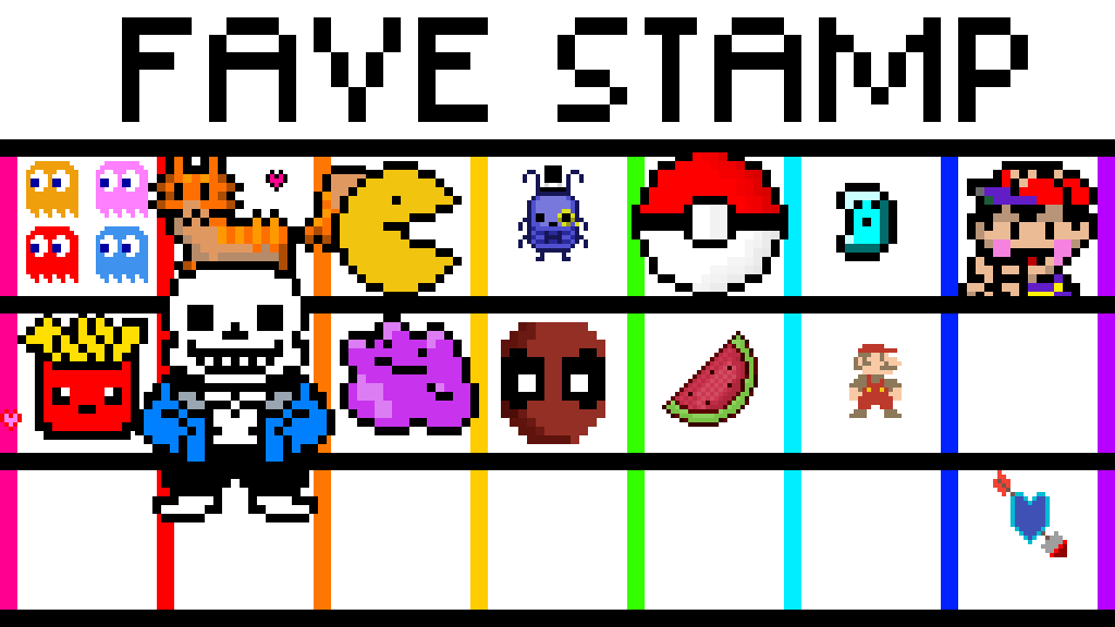 Editing Stamps - Free online pixel art drawing tool - Pixilart