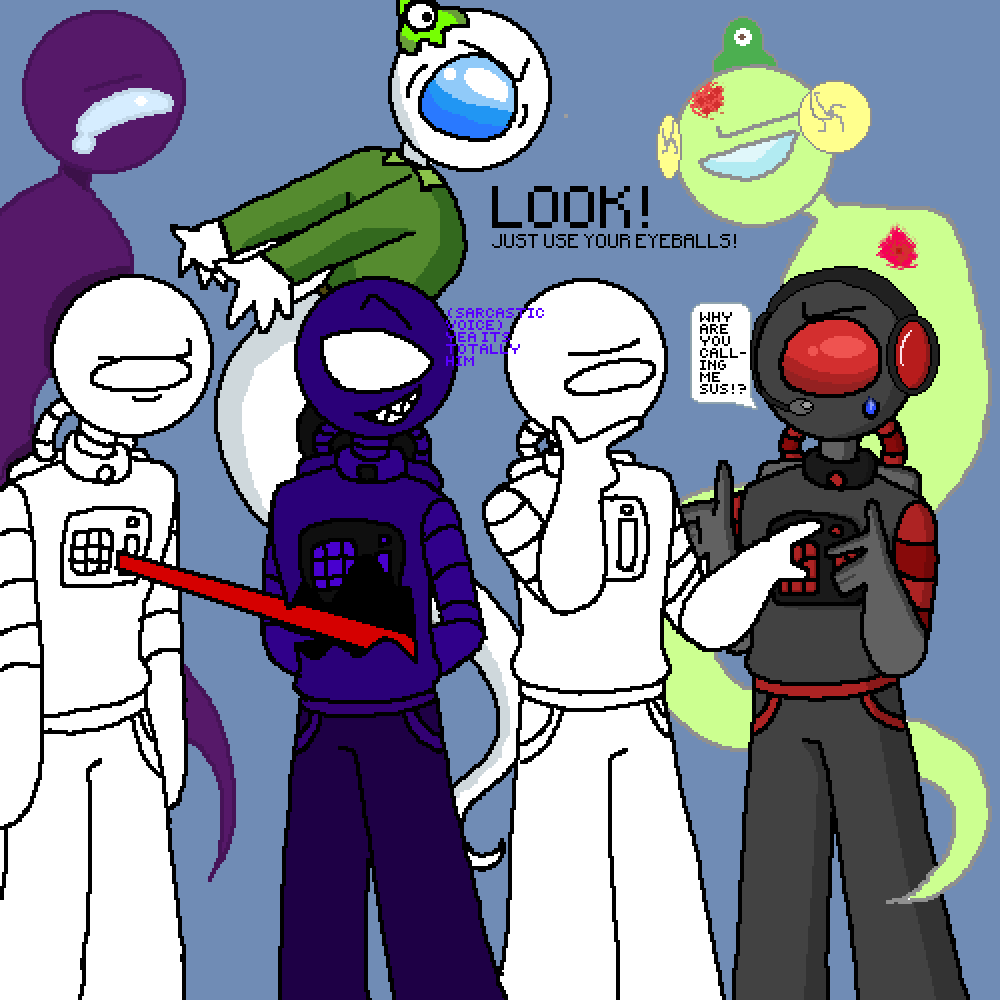 Pixilart - I am the imposter by kuro12345676543