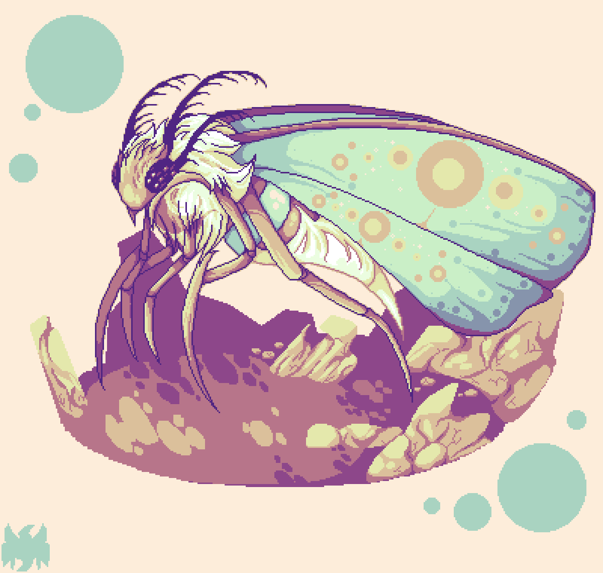 Pixilart - The Star Moth by SummersCalamity