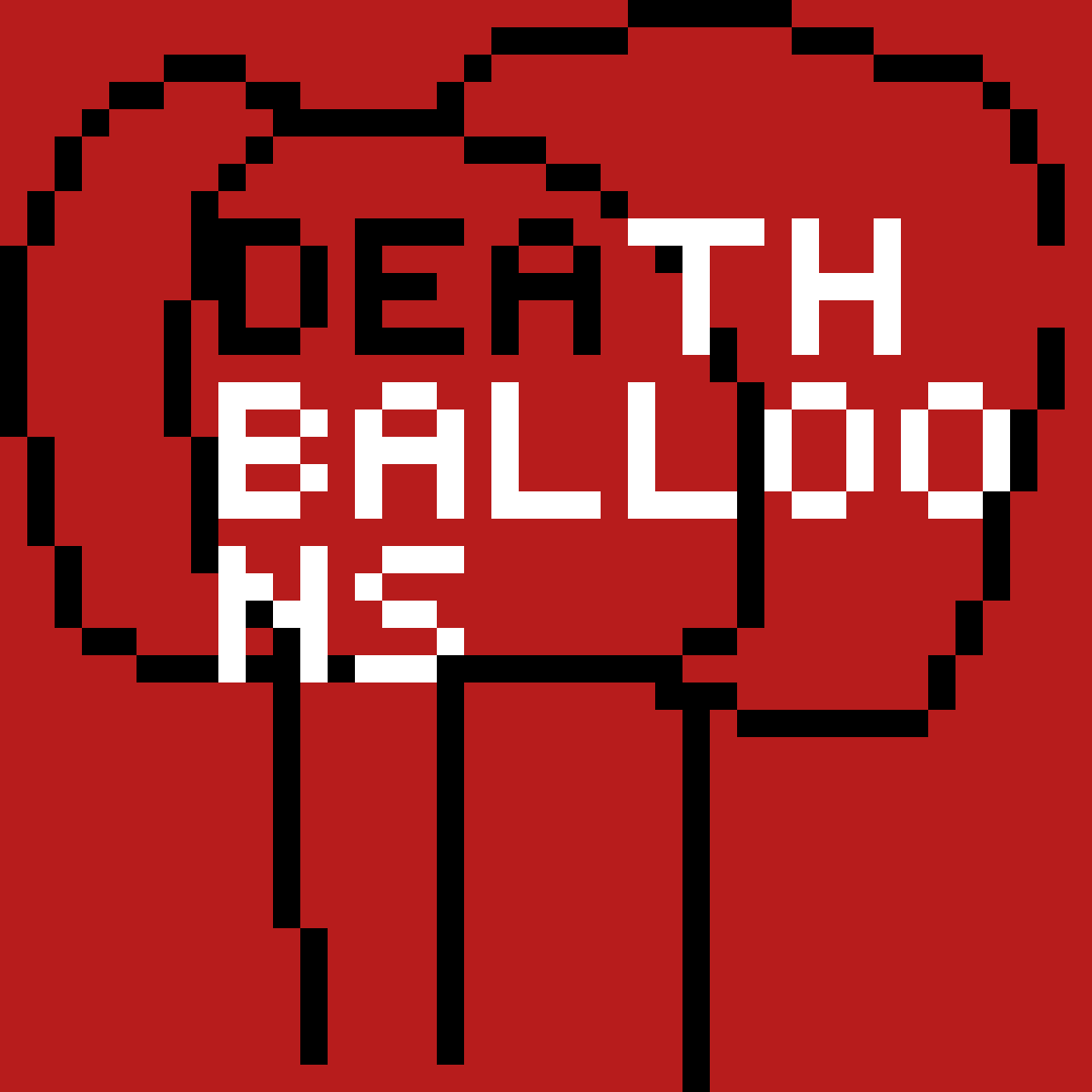 Pixilart - death balloons with blood by EnderWolf-MC