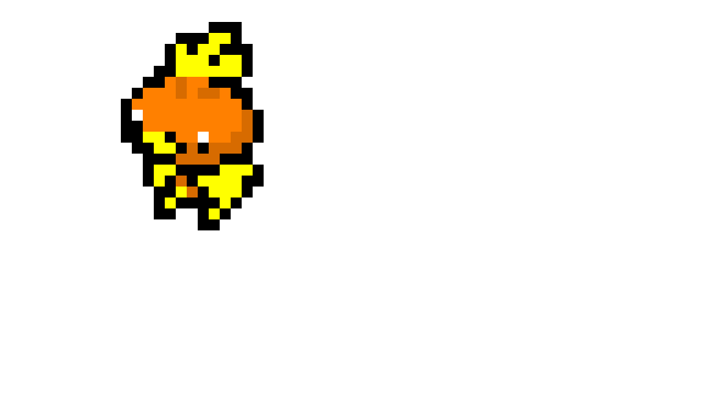 Editing torchic - Free online pixel art drawing tool - Pixilart