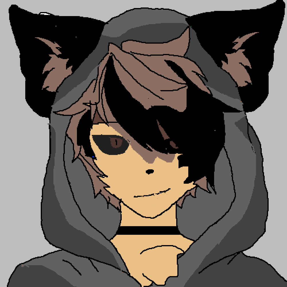 Pixilart - creepy me by AAFK