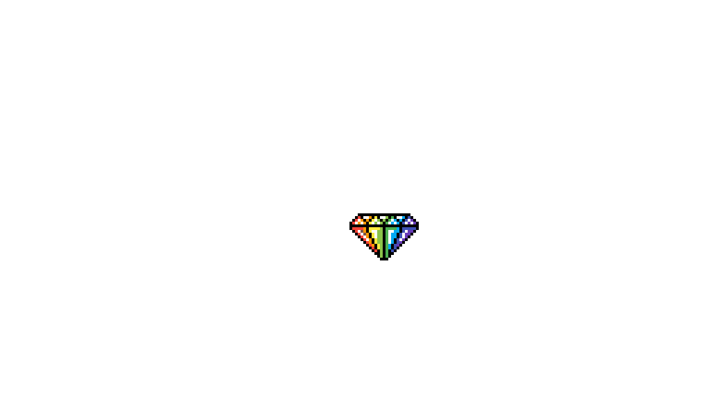 Pixilart - Rainbow Diamond by Colors-Clash