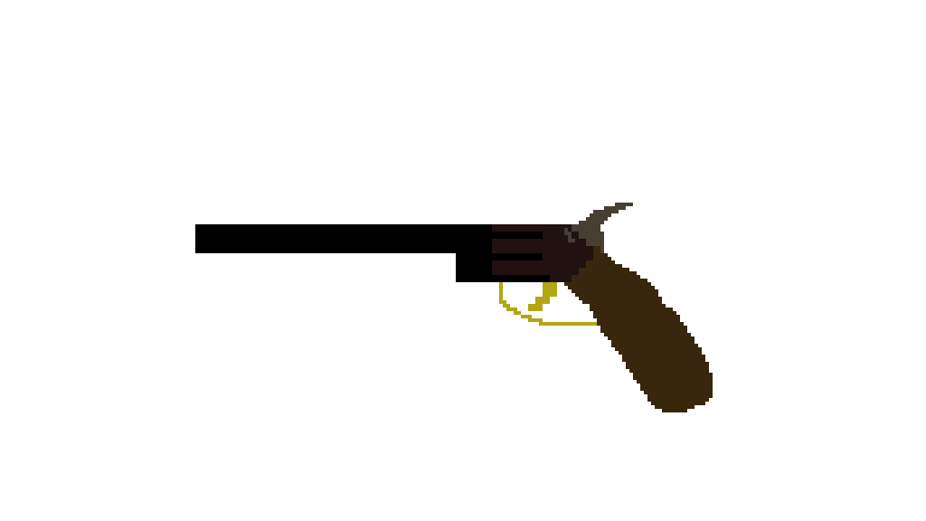 Pixilart - civil war flintlock pistol by Pixelchicken32