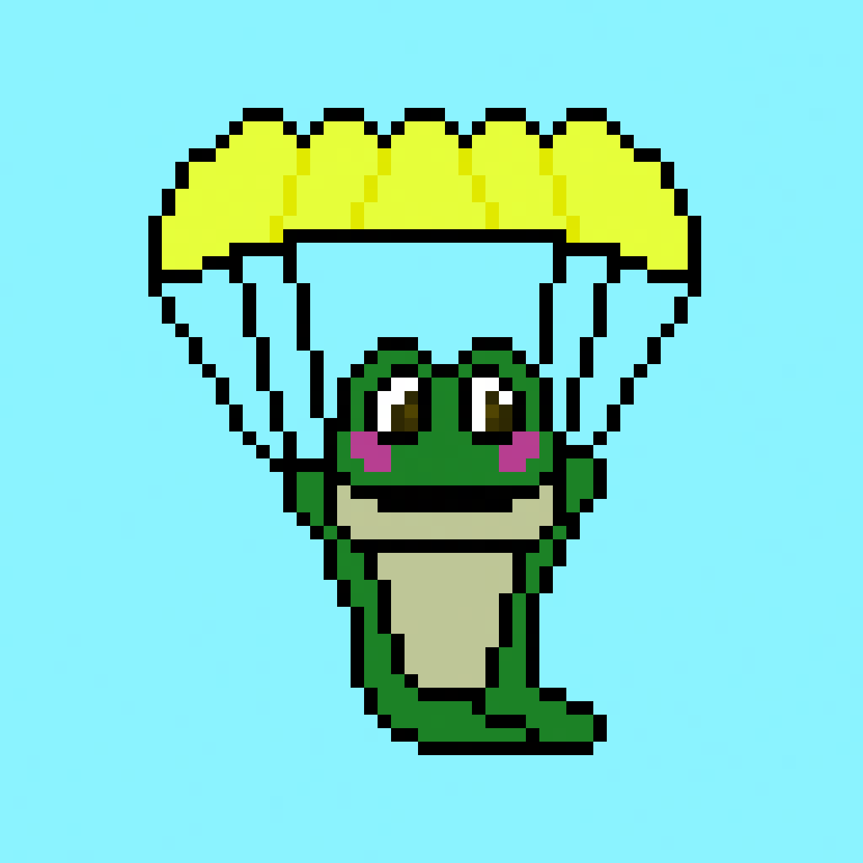 Pixilart - Parachute by FroggyMan