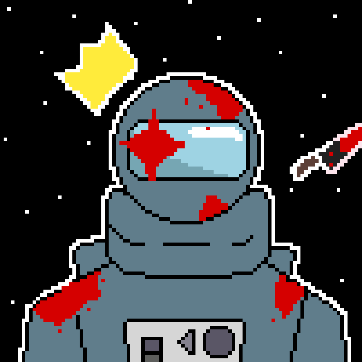 Pixilart - grey was imposter by BenimaruYamato