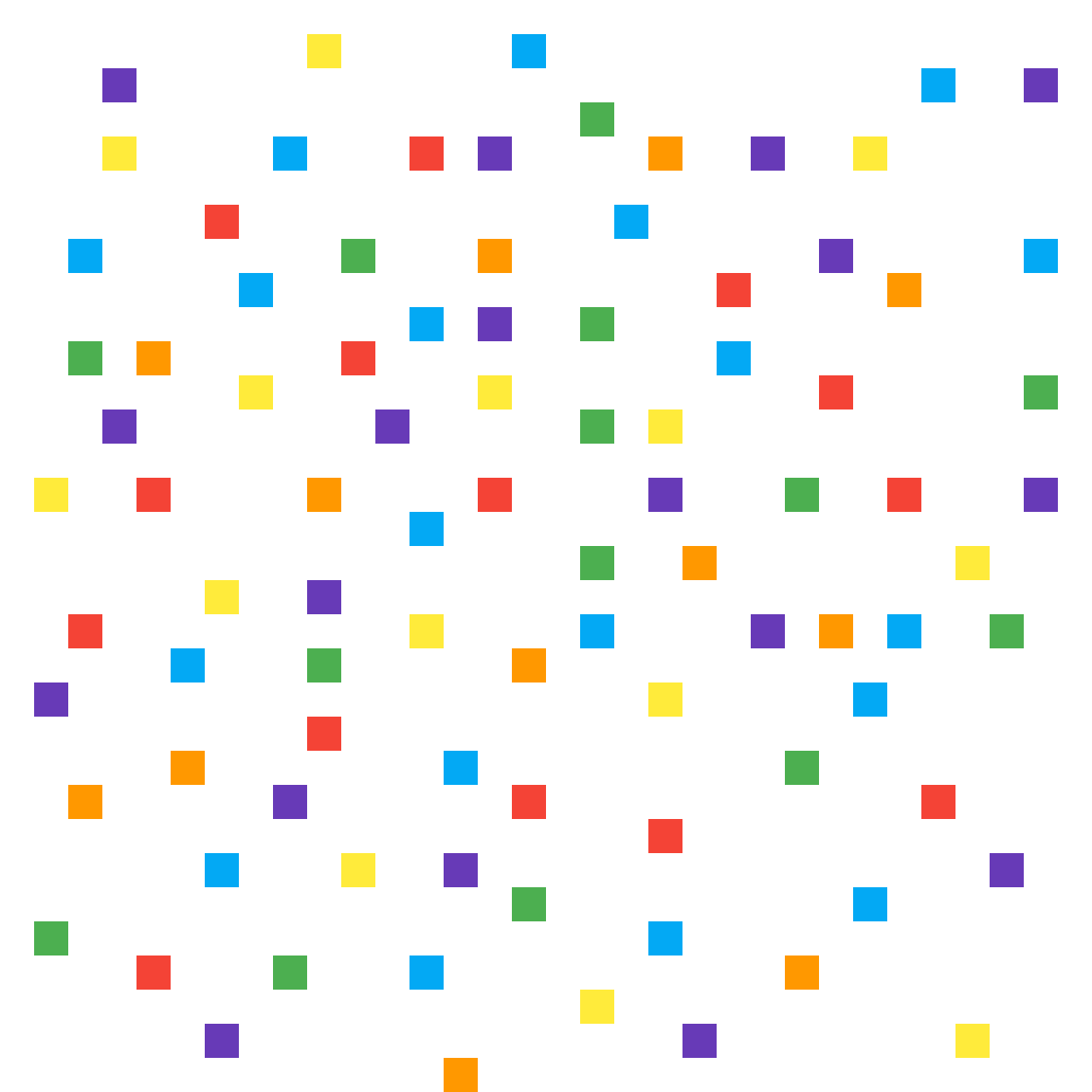 Pixilart - Rainbow Dots by BellaBaker7