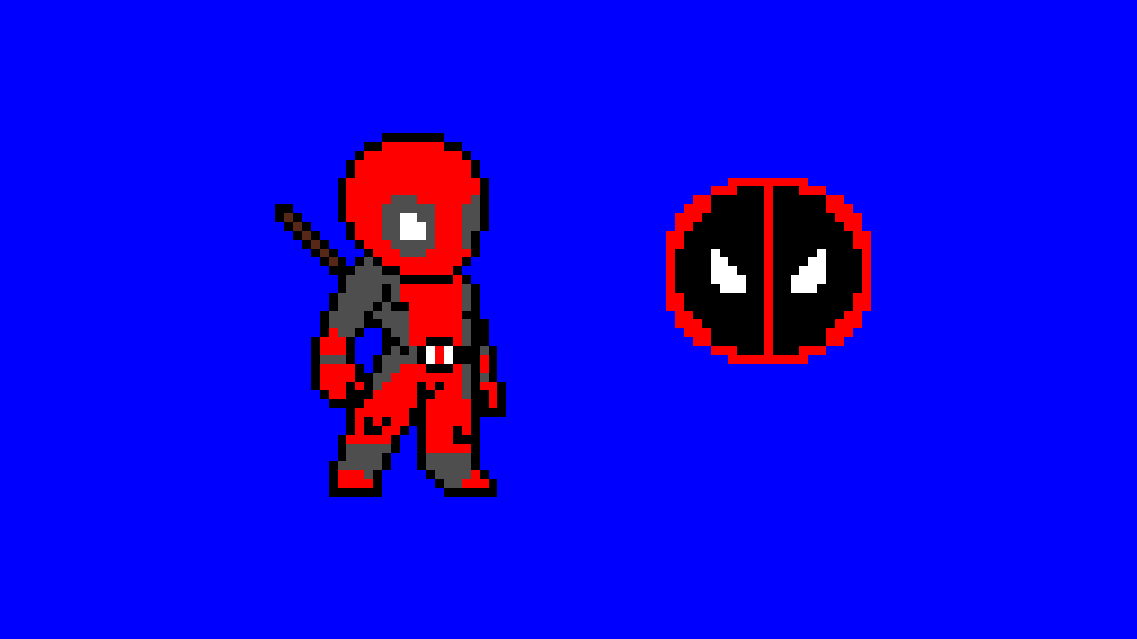Pixilart - Deadpool by xBloodWolf2525