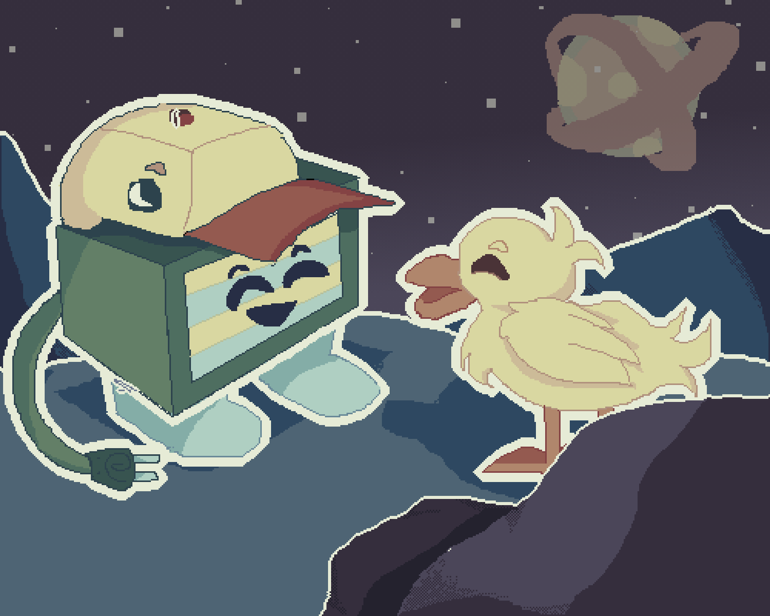 The Duck & TV Contest - Pixilart