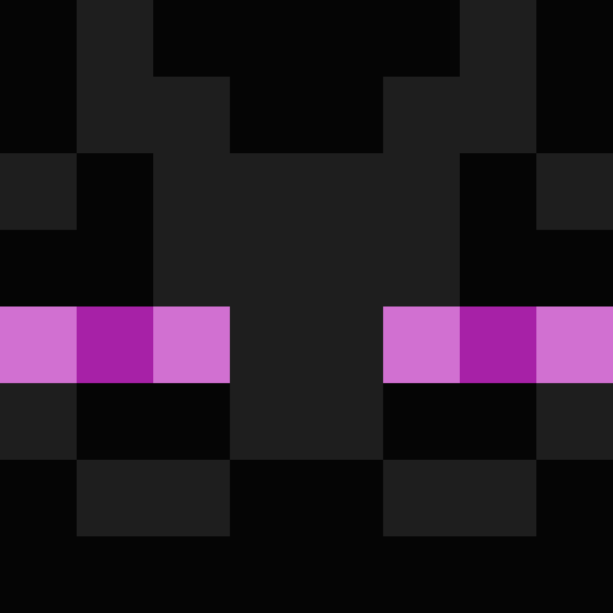 Minecraft Enderman Head