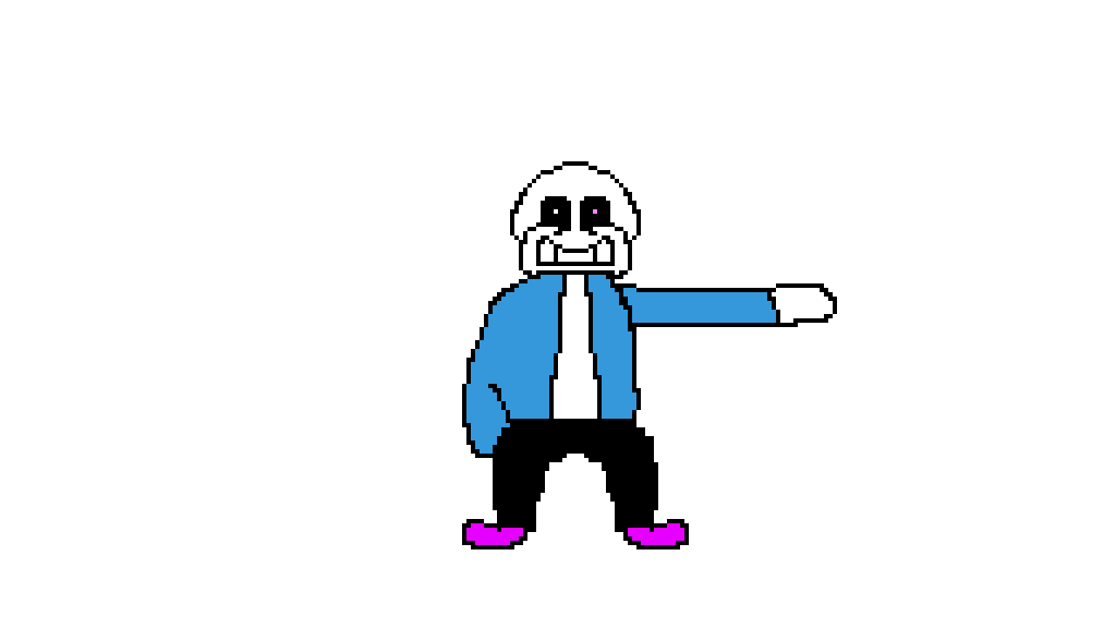 Pixilart - Sans Sprite 2.0 SLAM MOVEMENTS by Vestik