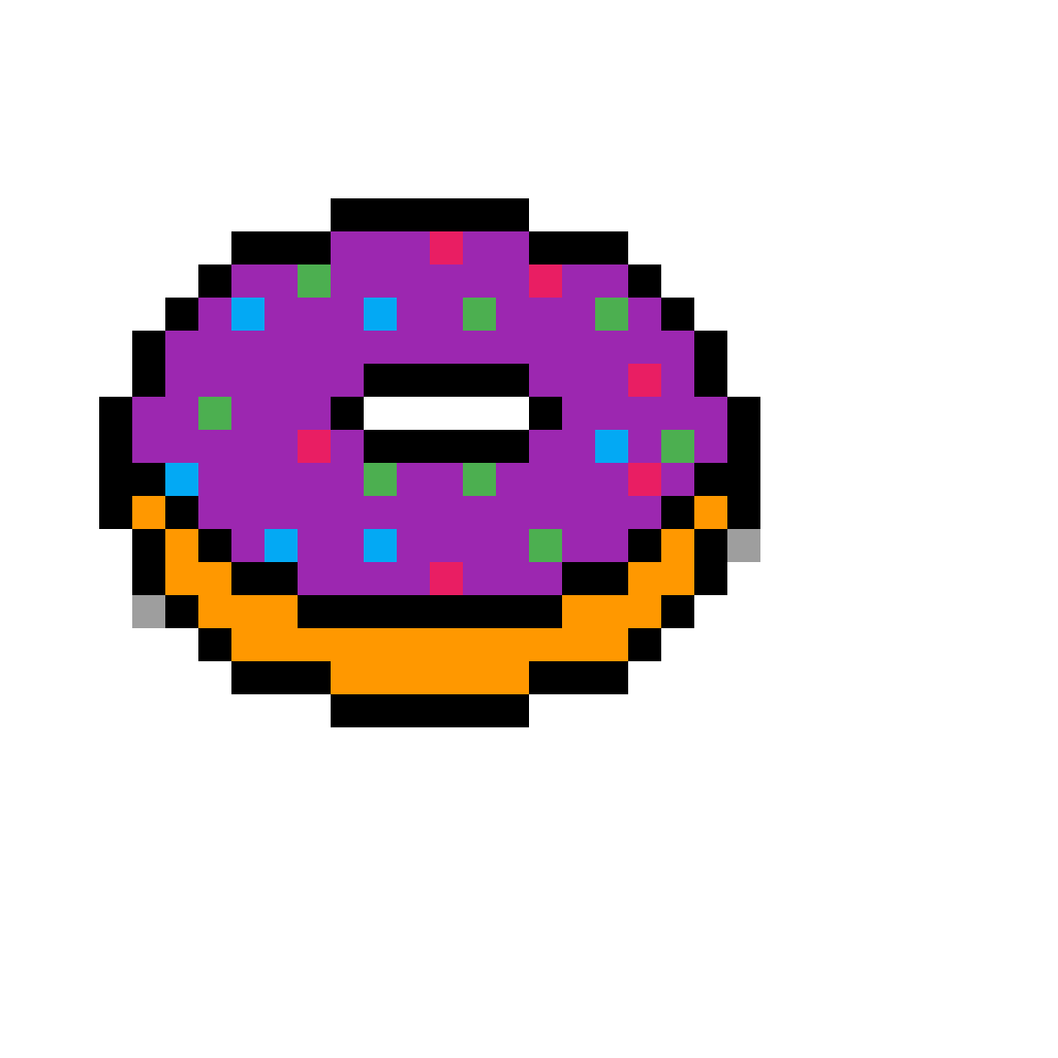 Editing la dona - Free online pixel art drawing tool - Pixilart