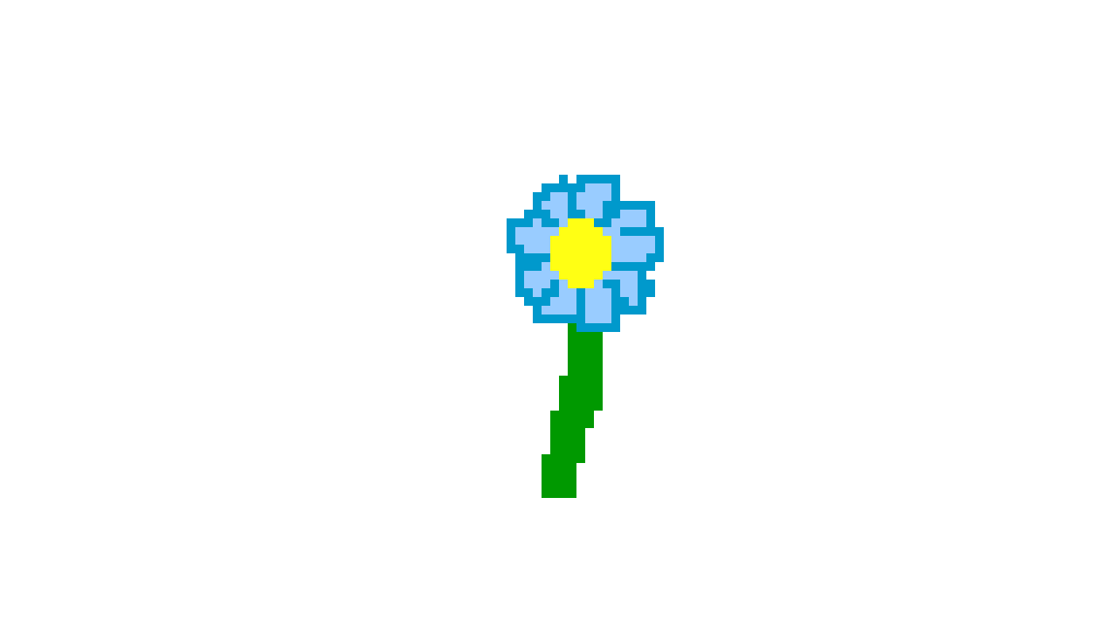 Editing blueflower - Free online pixel art drawing tool - Pixilart