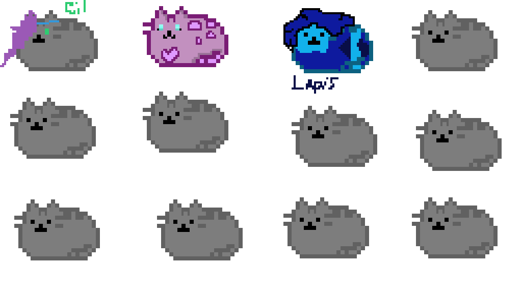 Pixilart - Make a Pusheen OC by Alexircold