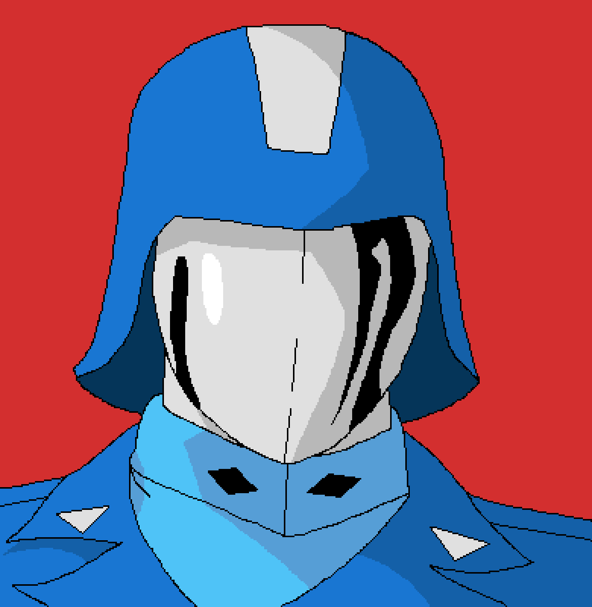Pixilart - Cobra Commander by Skeletor-457