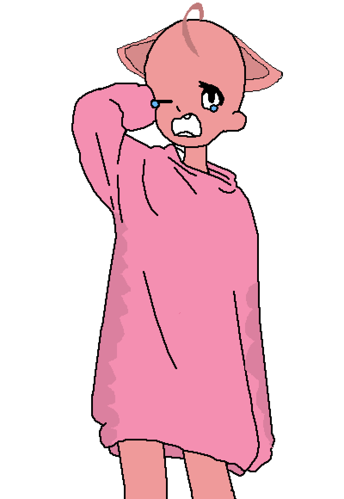 Editing luna crying - Free online pixel art drawing tool - Pixilart