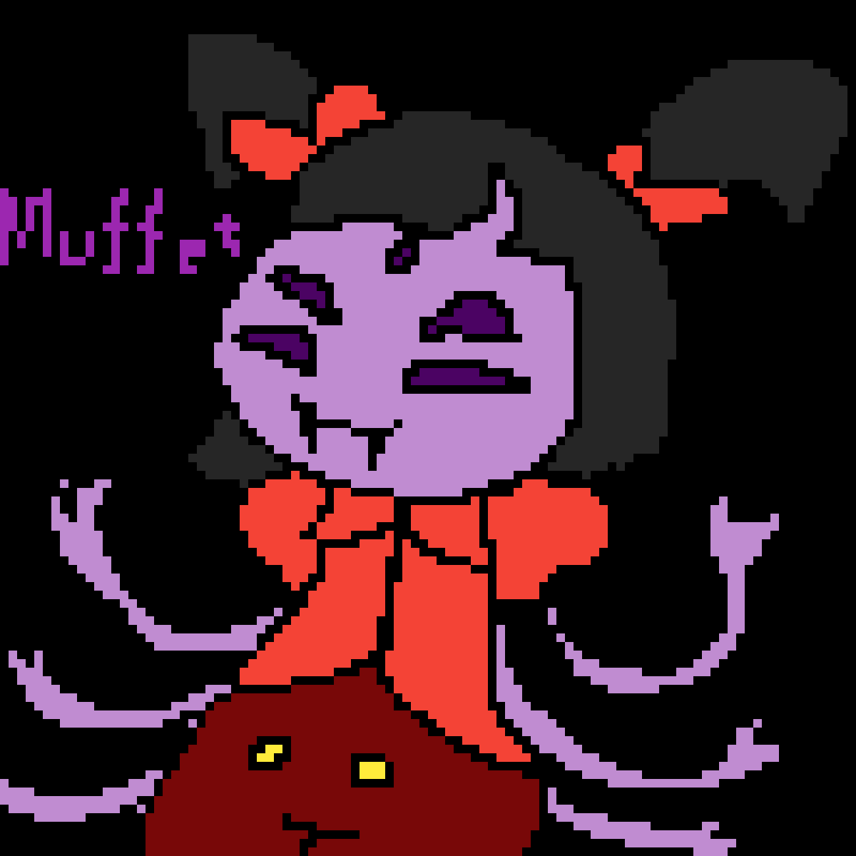 Pixilart - Muffet by DaBrawler00