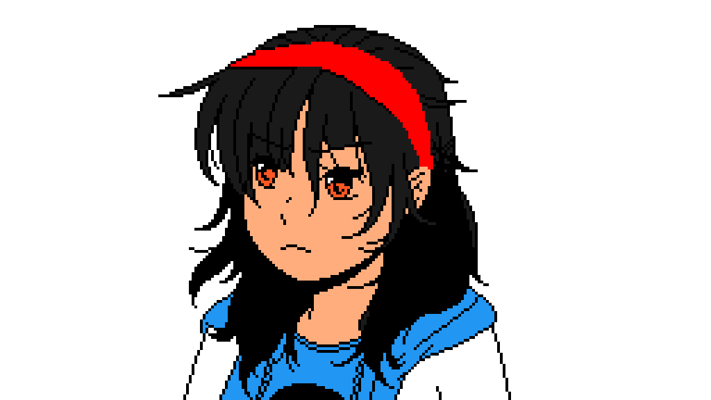 Editing Aphmau (Main Character) - Free online pixel art drawing tool ...