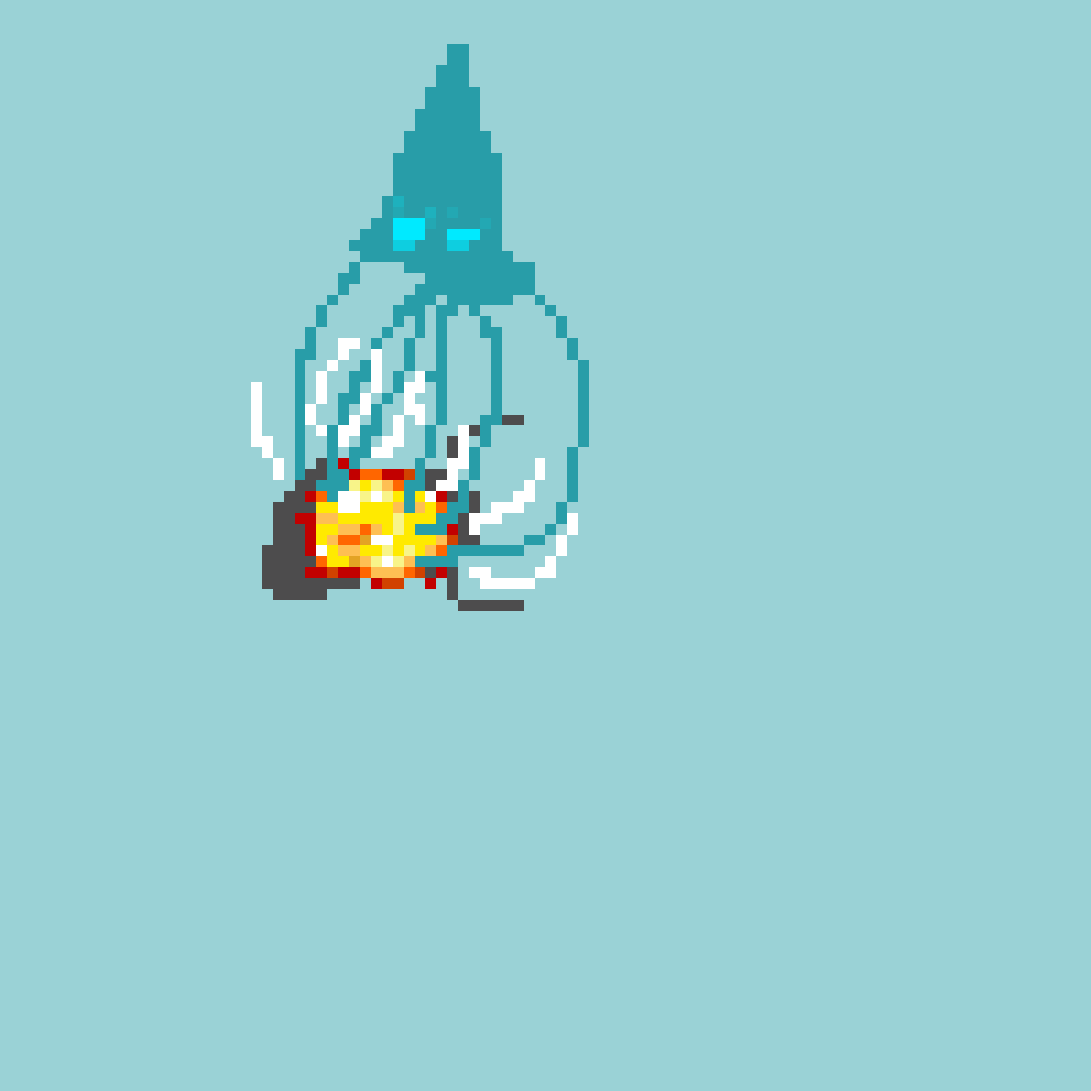 Pixilart - destroying the bomb stand by rezzie615