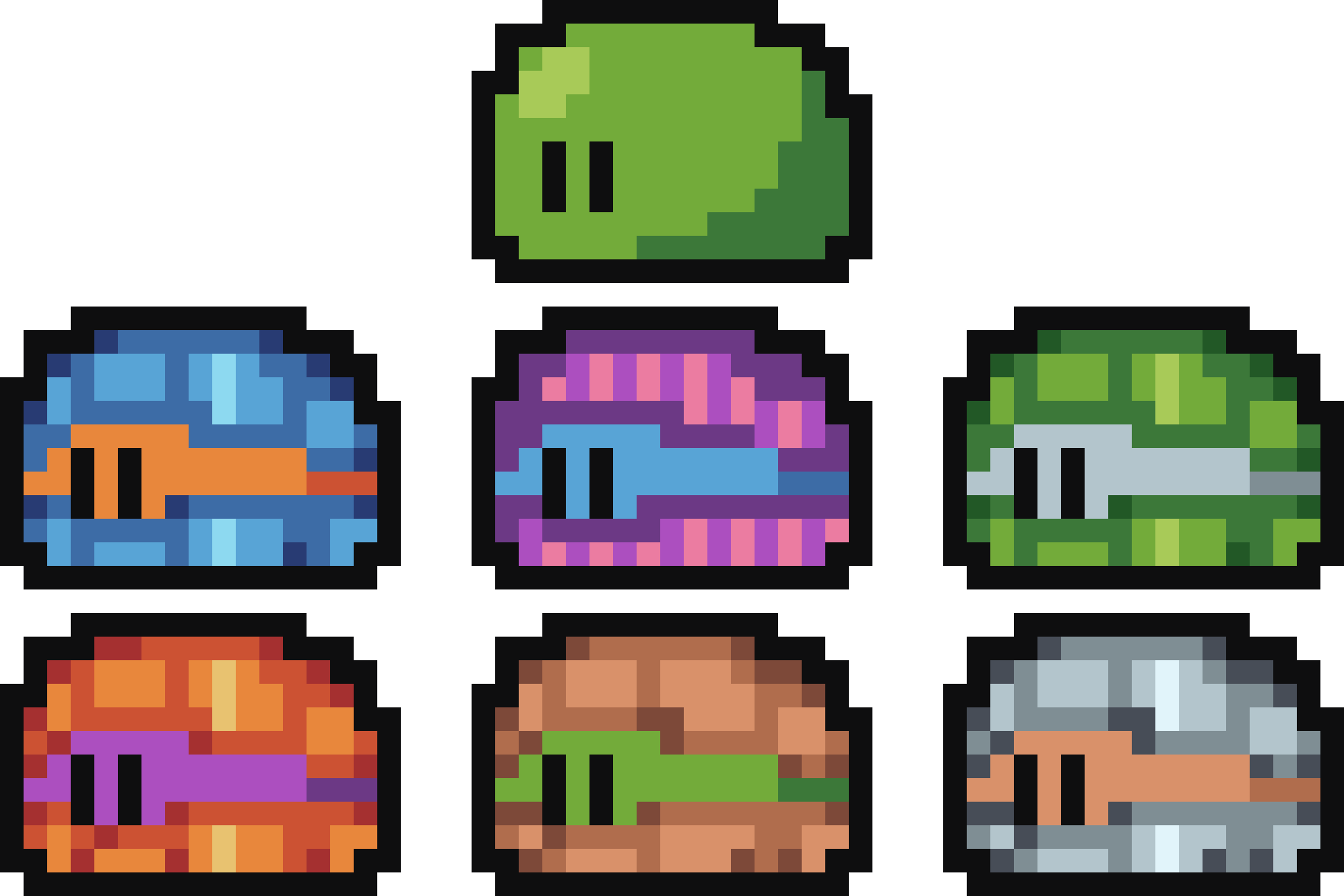 Pixilart - Blobs by Nintendo-gamer