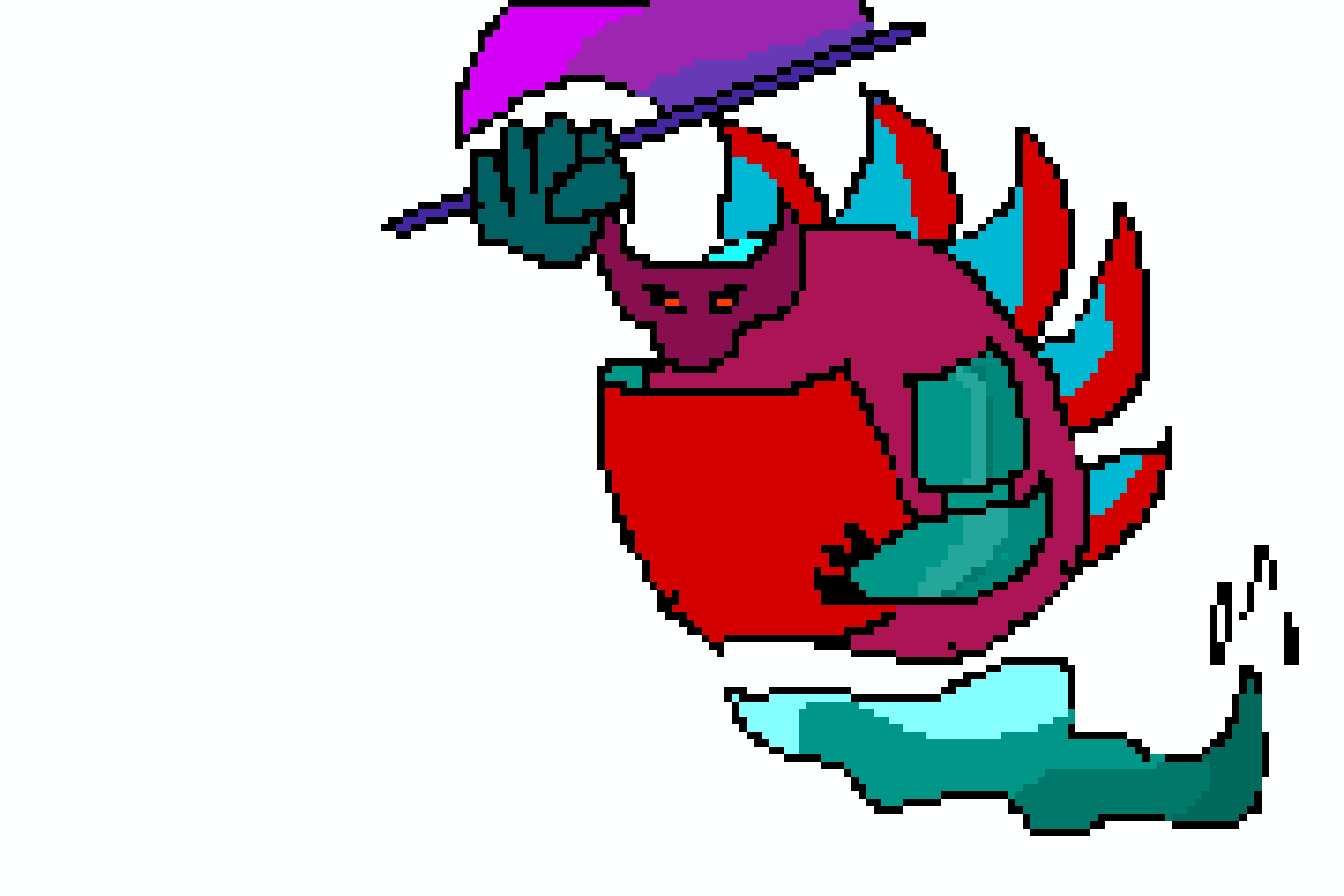 Pixilart - boss design for game by TheSmolBoii